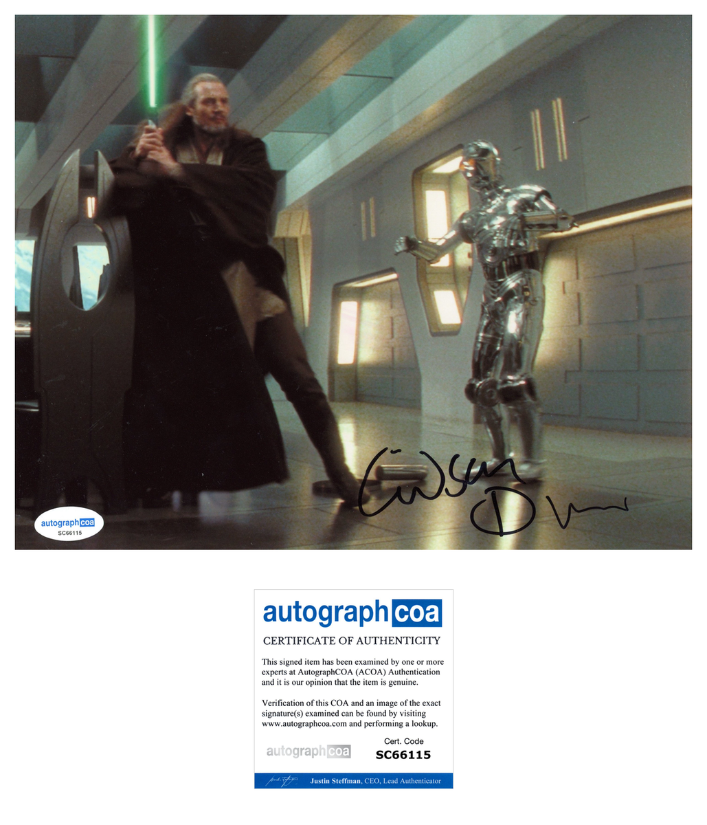 Lindsay Duncan Star Wars Signed Autograph 8x10 Photo ACOA | Outlaw ...