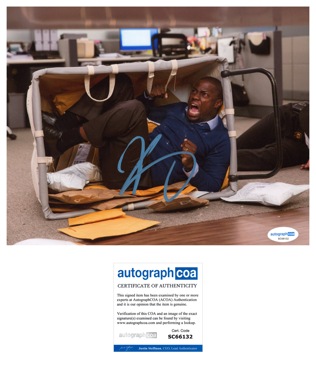 Kevin Hart Central Intelligence Signed Autograph 8x10 Photo ACOA ...