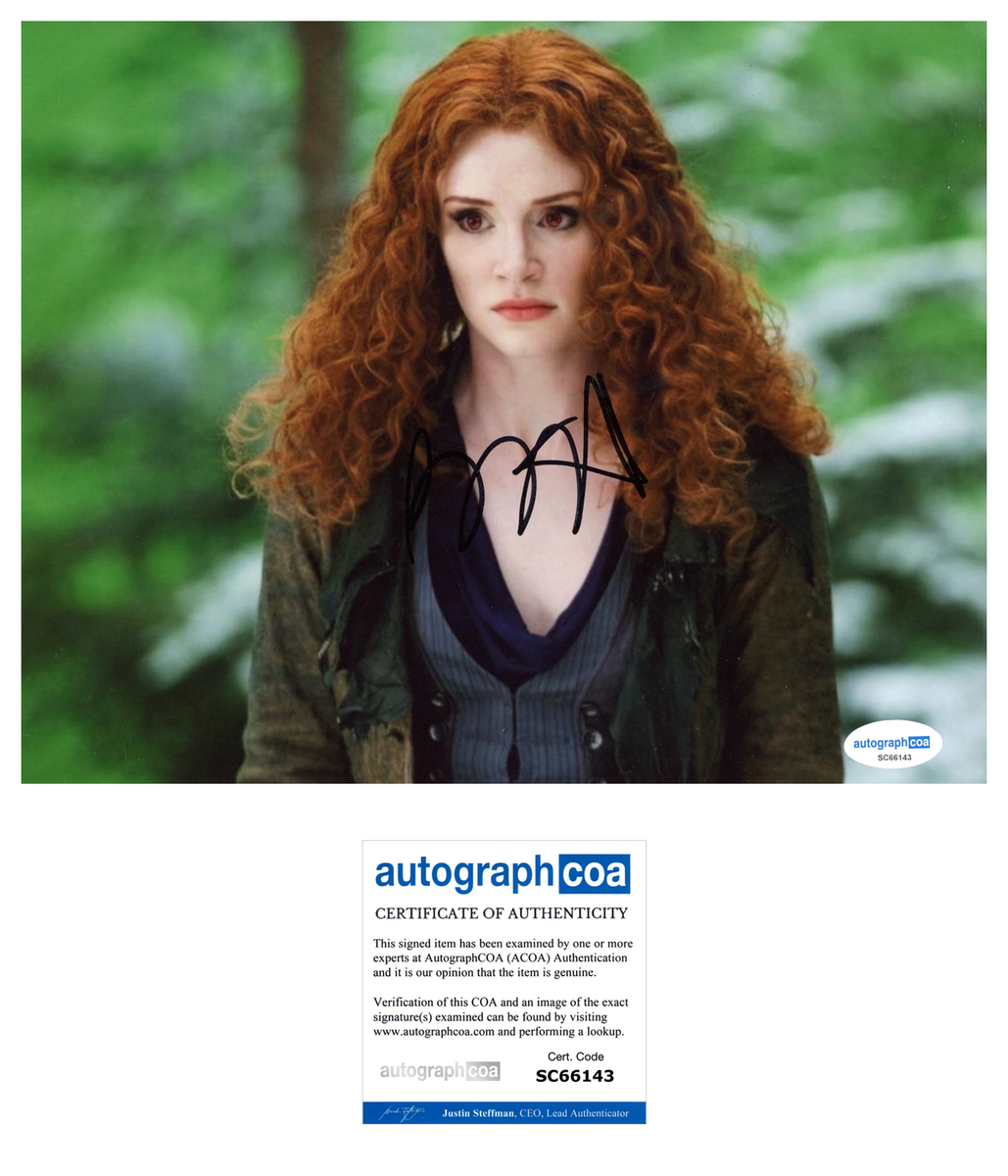 Bryce Dallas Howard Twilight Signed Autograph 8x10 Photo ACOA | Outlaw ...