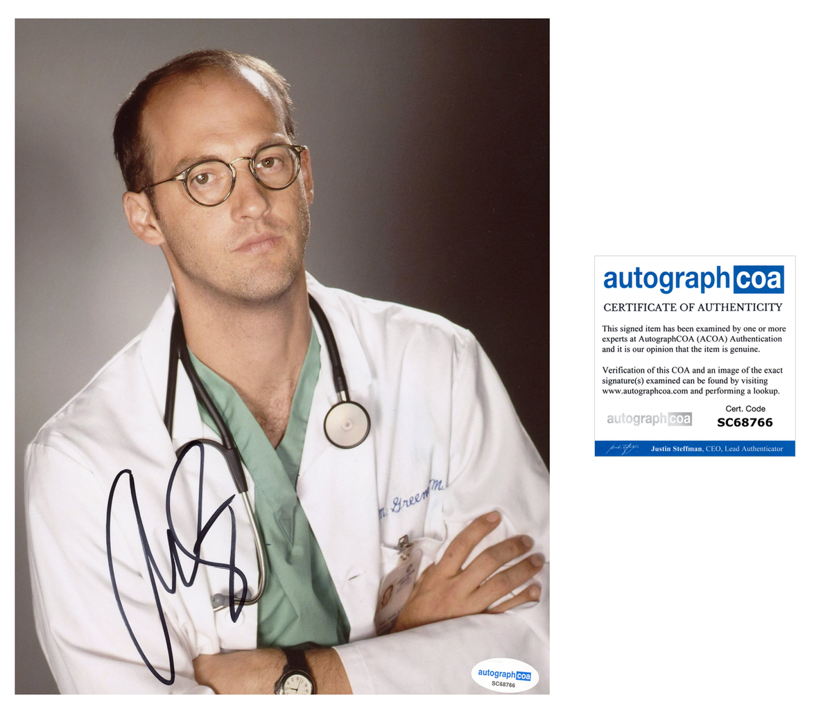 Anthony Edwards ER Signed Autograph 8x10 Photo ACOA | Outlaw Hobbies ...