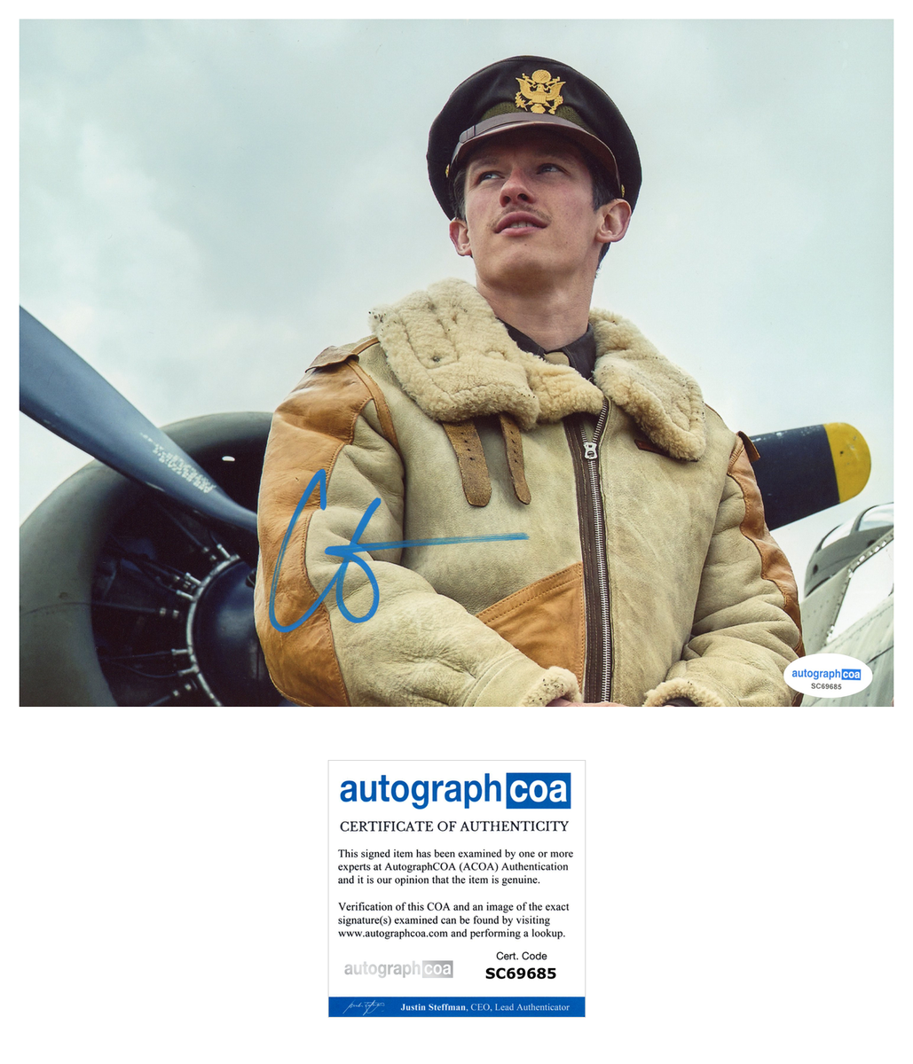 Callum Turner Masters of Air Signed Autograph 8x10 Photo ACOA | Outlaw ...
