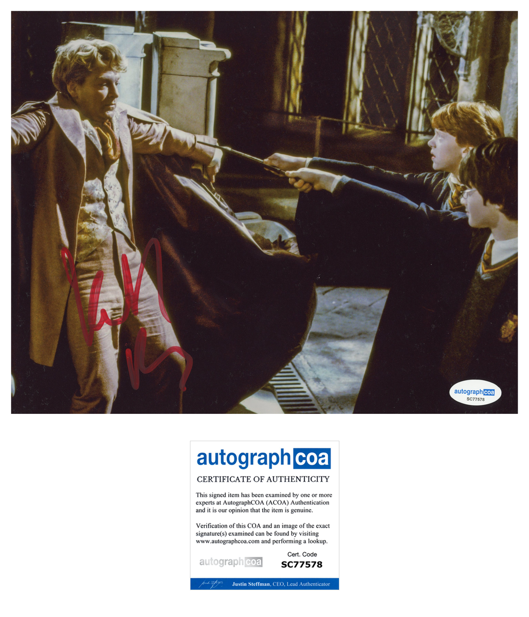 Kenneth Branagh Harry Potter Signed Autograph 8x10 Photo ACOA | Outlaw ...