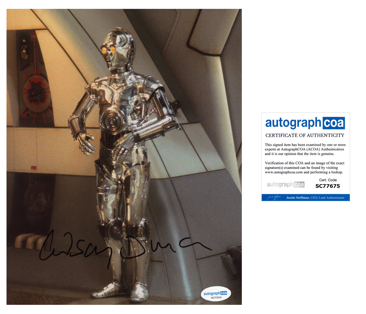 Lindsay Duncan Star Wars Signed Autograph 8x10 Photo ACOA | Outlaw ...