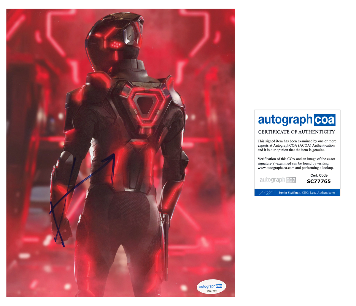 Jared Leto Tron Ares Signed Autograph 8x10 Photo ACOA | Outlaw Hobbies ...