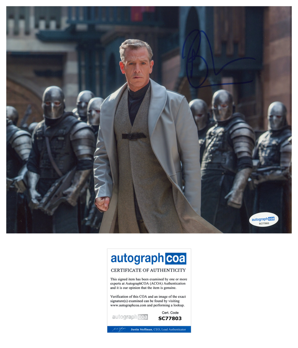 Ben Mendelsohn Robin Hood Signed Autograph 8x10 Photo ACOA | Outlaw ...