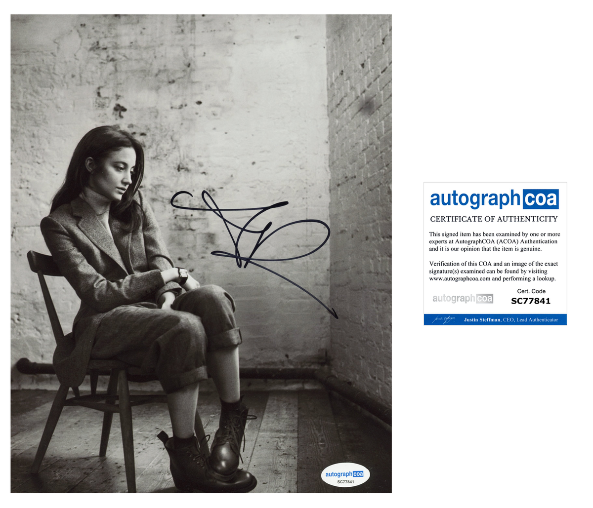 Andrea Riseborough The Grudge Signed Autograph 8x10 Photo ACOA | Outlaw ...