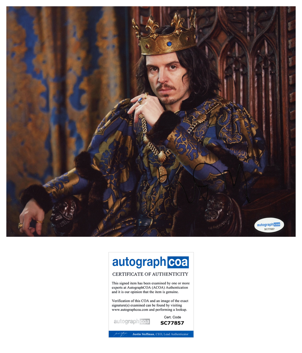 Andrew Scott Hollow Crown Signed Autograph 8x10 Photo ACOA | Outlaw ...