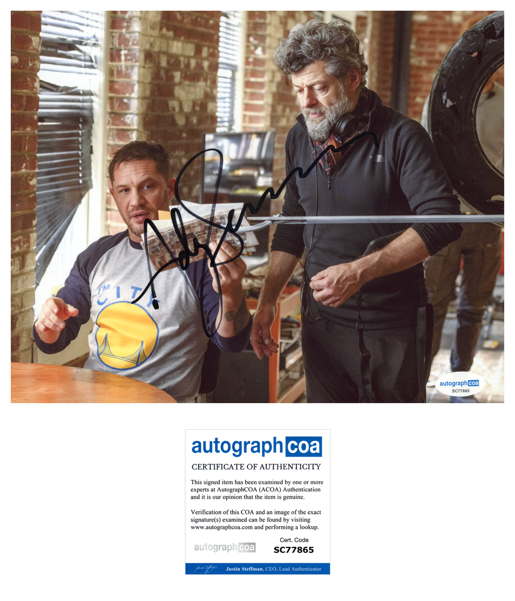 Andy Serkis Venom Signed Autograph 8x10 Photo ACOA | Outlaw Hobbies ...