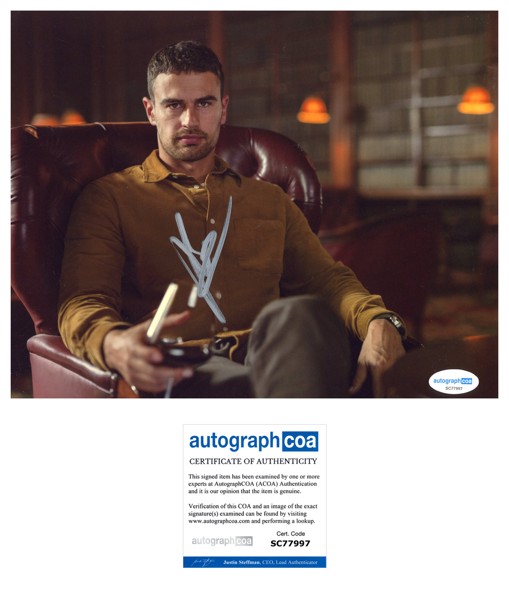 Theo James Gentlemen Signed Autograph 8x10 Photo ACOA | Outlaw Hobbies ...