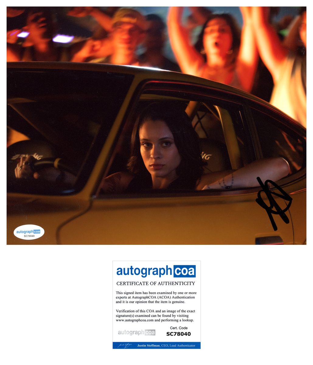 Daniela Melchior Fast and Furious Signed Autograph 8x10 Photo ACOA ...
