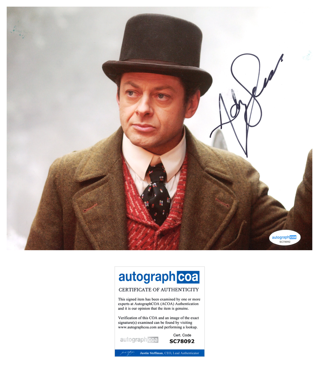 Andy Serkis Signed Autograph 8x10 Photo ACOA | Outlaw Hobbies Authentic ...