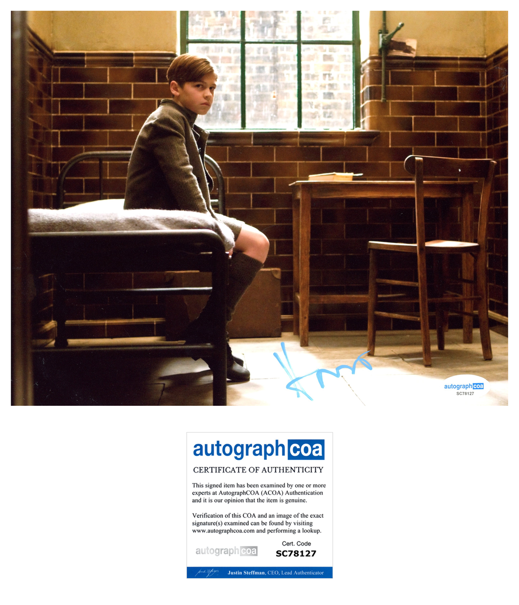 Hero Fiennes Tiffin Harry Potter Signed Autograph 8x10 Photo ACOA ...