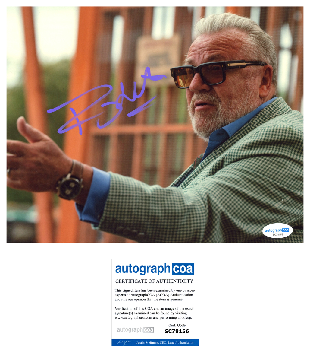 Ray Winstone Gentlemen Signed Autograph 8x10 Photo ACOA | Outlaw ...