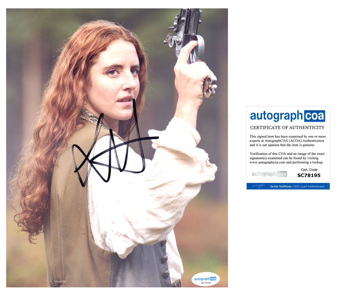 Louisa Harland Renegade Nell Signed Autograph 8x10 Photo ACOA | Outlaw ...