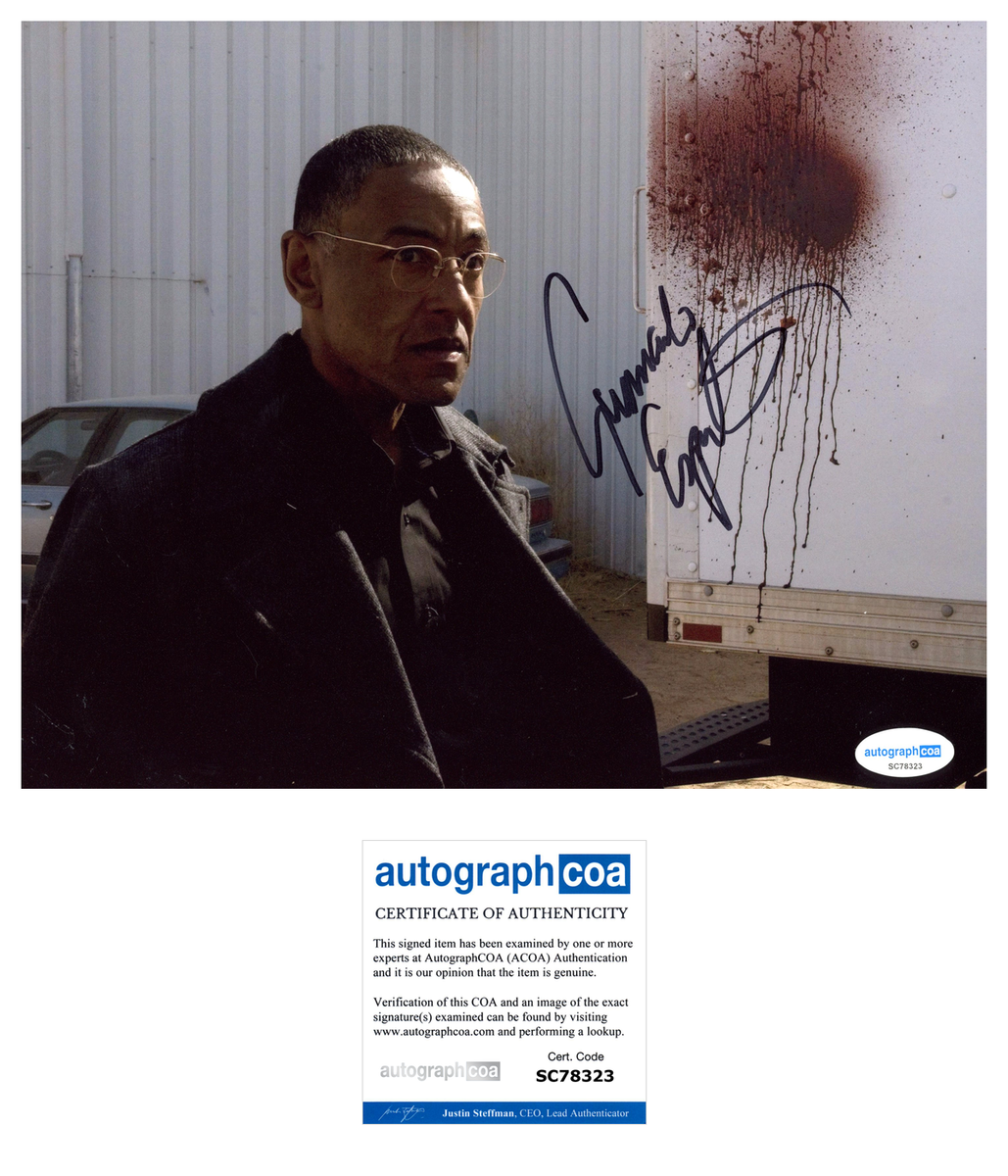 Giancarlo Esposito Breaking Bad Signed Autograph 8x10 Photo ACOA ...