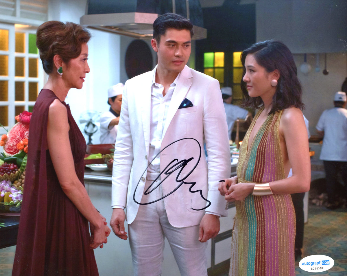 Henry Golding Crazy Rich Asians Signed Autograph 8x10 Photo ACOA ...