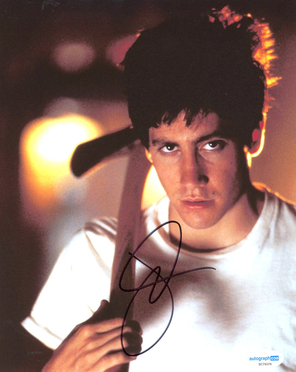 Jake Gyllenhaal Donnie Darko Signed Autograph 8x10 Photo ACOA | Outlaw ...