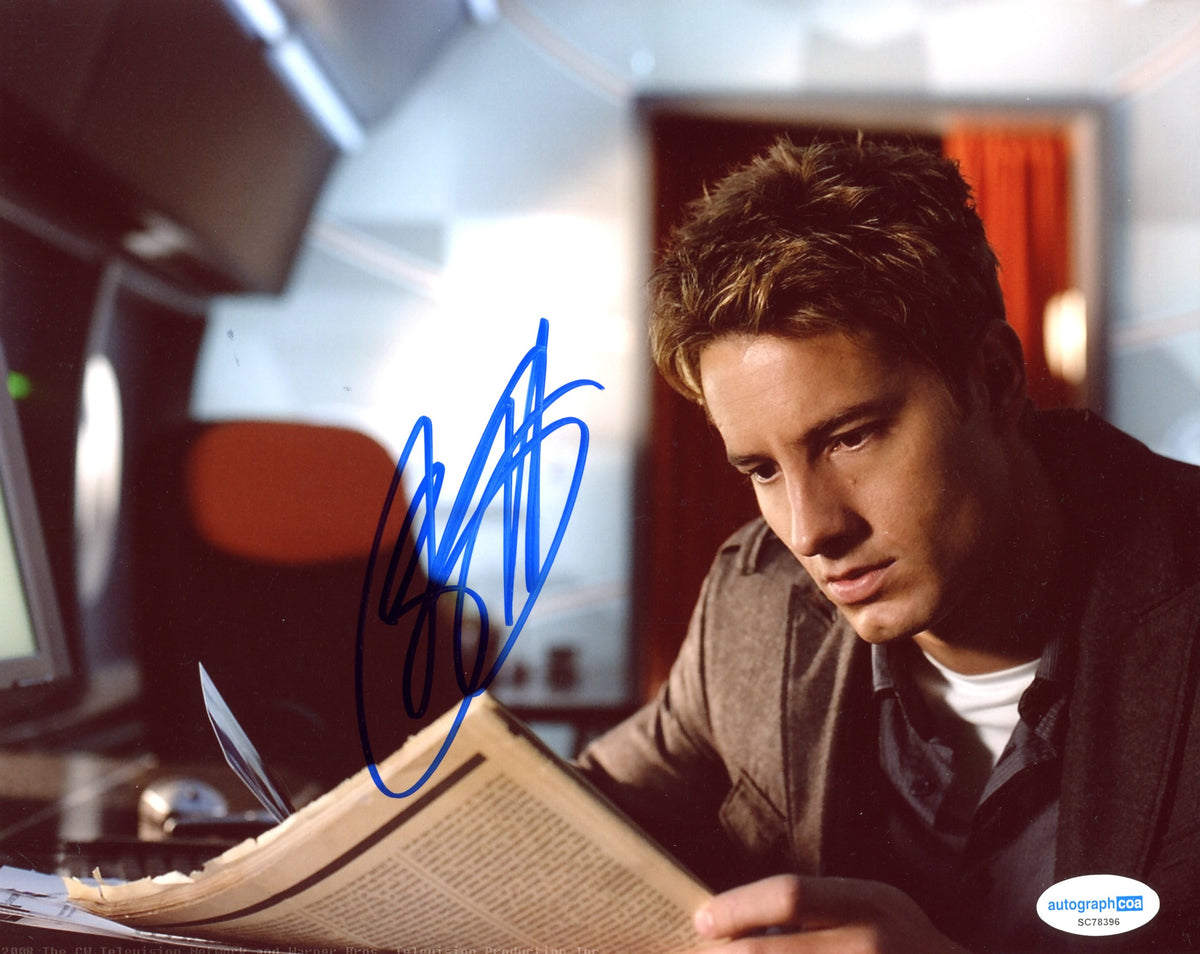 Justin Hartley Smallville Signed Autograph 8x10 Photo ACOA | Outlaw ...