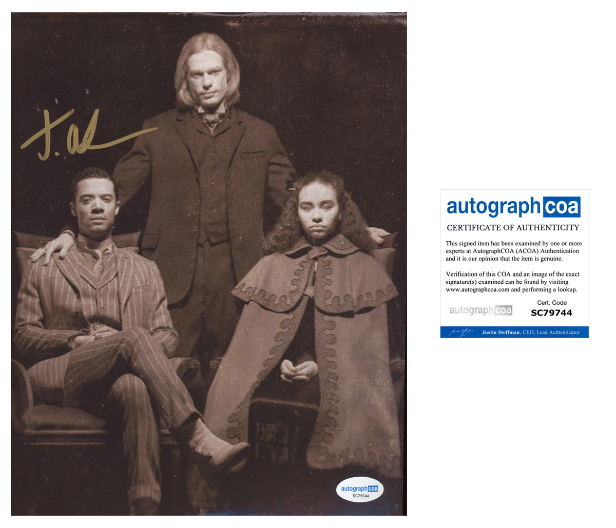 Jacob Anderson Interview Vampire Signed Autograph 8x10 Photo ACOA ...