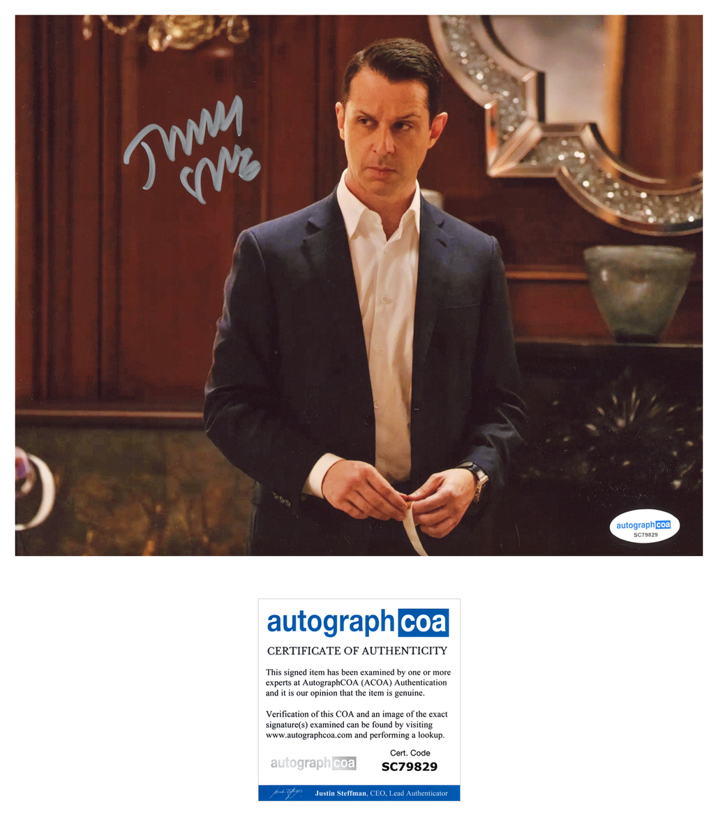 Jeremy Strong Succession Signed Autograph 8x10 Photo ACOA | Outlaw ...