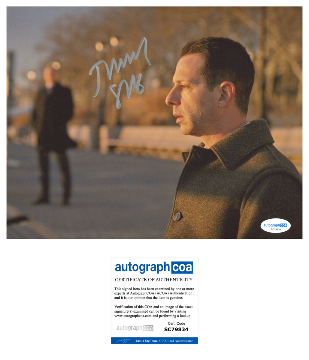 Jeremy Strong Succession Signed Autograph 8x10 Photo ACOA | Outlaw ...
