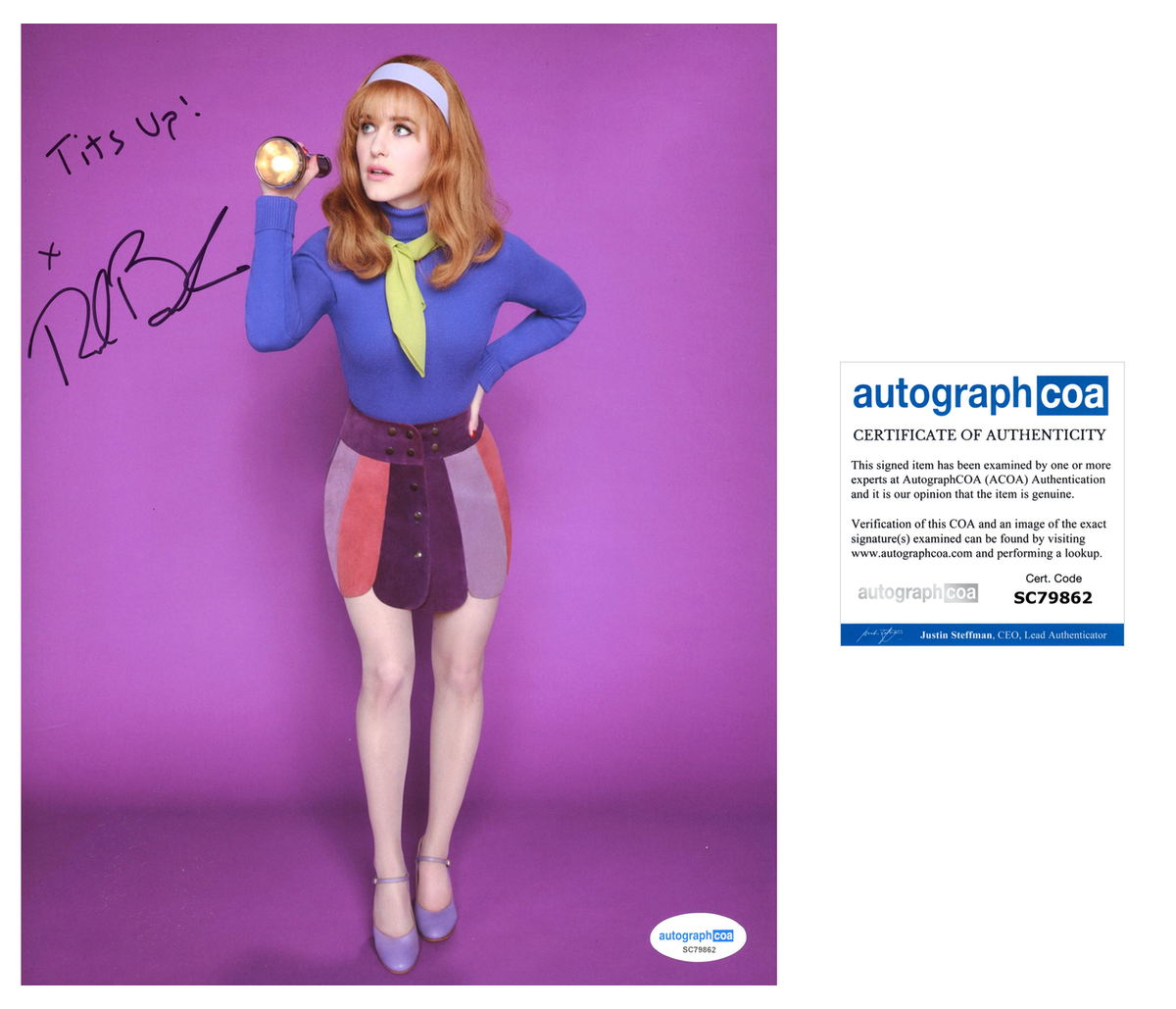 Rachel Brosnahan Sexy Signed Autograph 8x10 Photo ACOA | Outlaw Hobbies ...