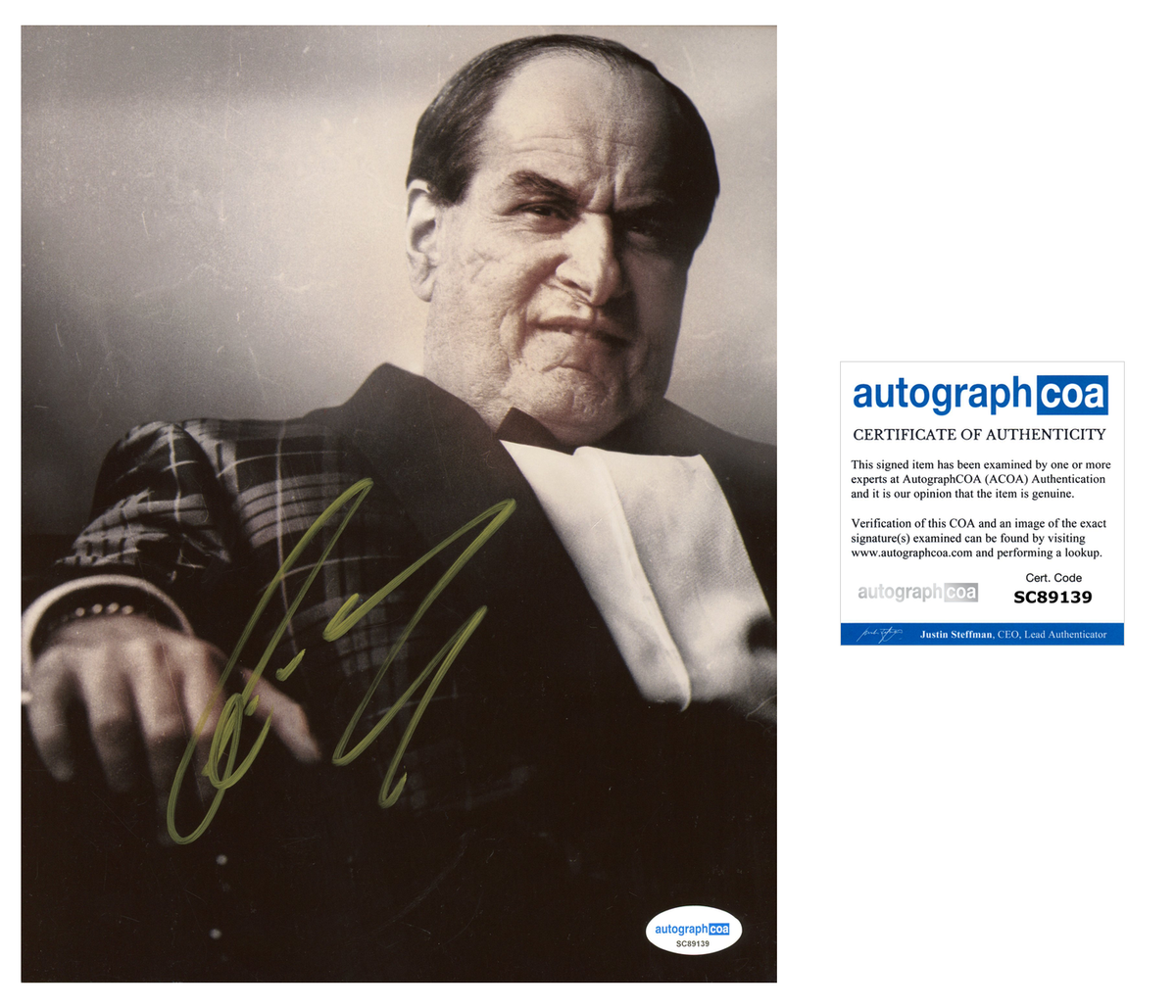 Colin Farrell Batman Signed Autograph 8x10 Photo ACOA | Outlaw Hobbies ...