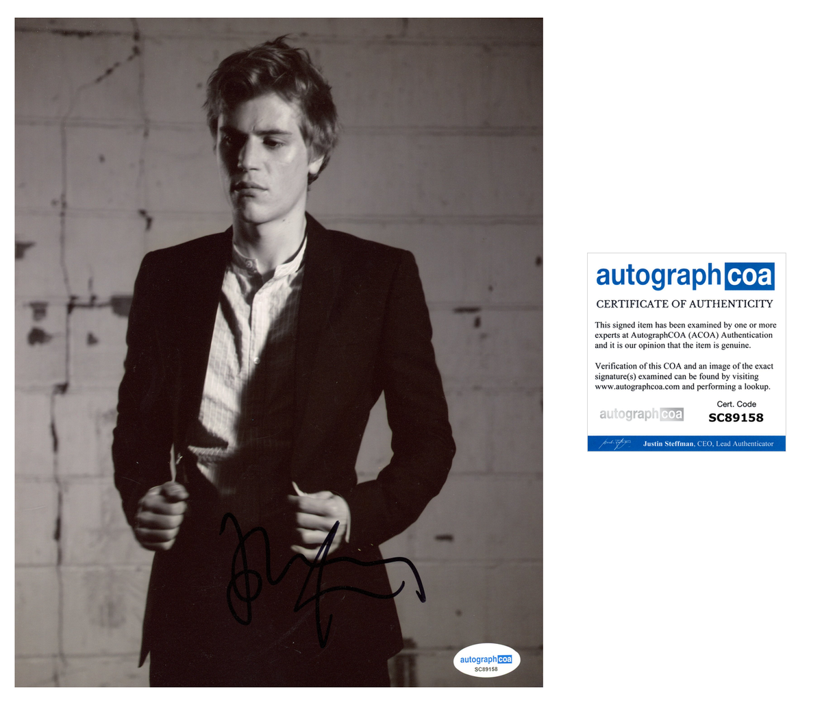 Johnny Flynn Beast Signed Autograph 8x10 Photo ACOA | Outlaw Hobbies ...