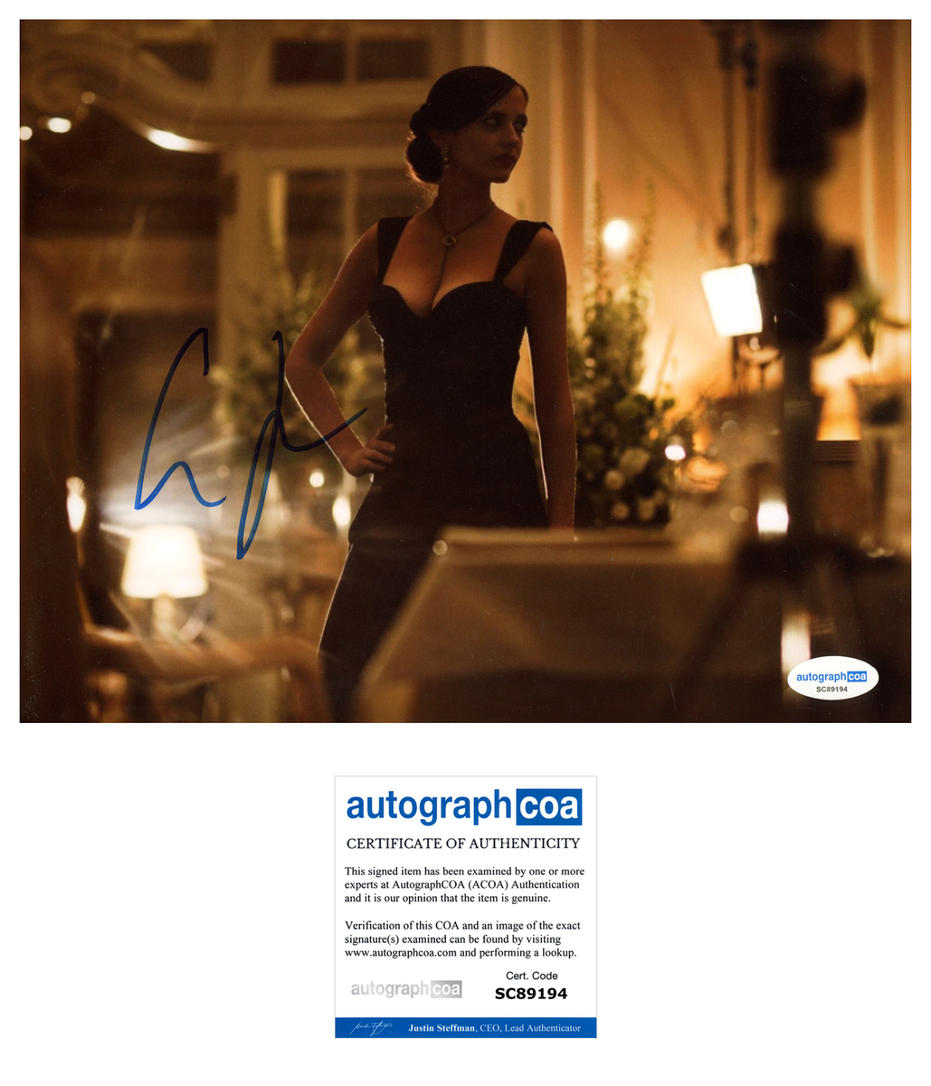 Eva Green Bond Casino Royale Signed Autograph 8x10 photo ACOA | Outlaw ...