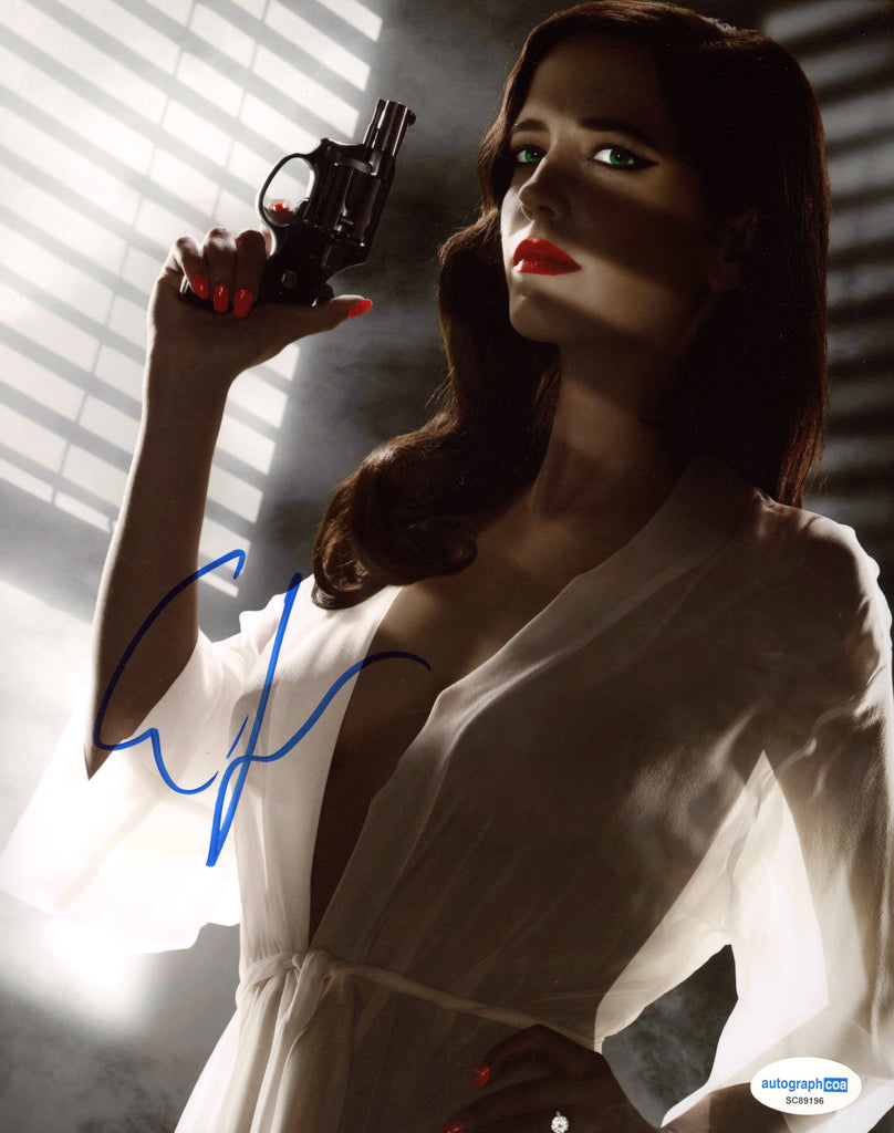 Eva Green Sin City Signed Autograph 8x10 photo ACOA | Outlaw Hobbies ...