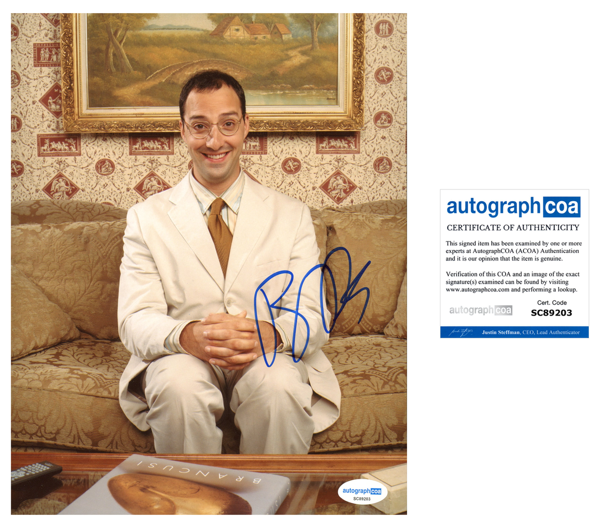 Tony Hale Arrested Development Autograph Signed Photo 8x10 ACOA ...