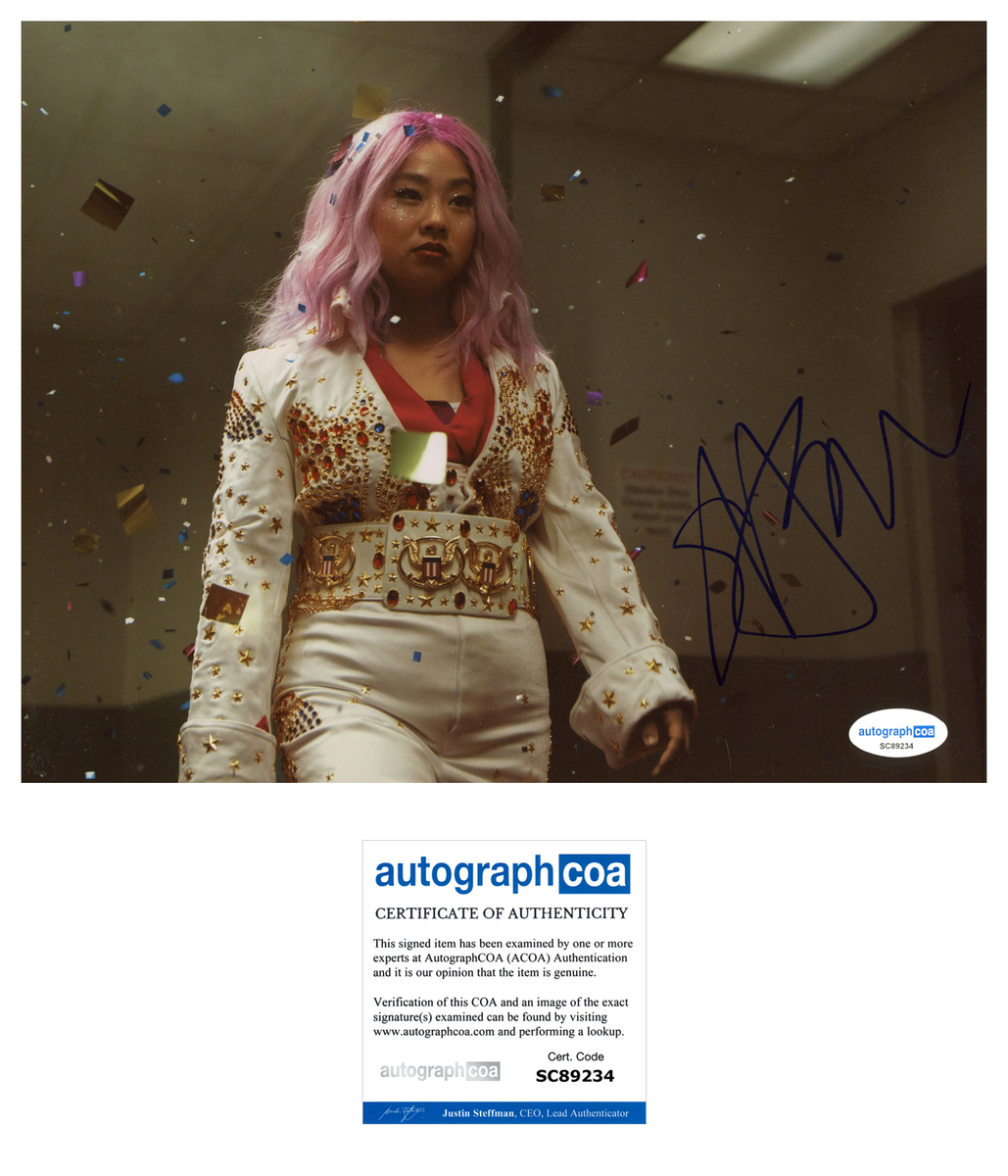 Stephanie Hsu Everything Signed Autograph 8x10 Photo ACOA | Outlaw ...