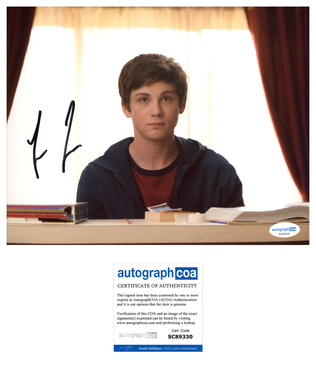 Logan Lerman Perks Signed Autograph 8x10 Photo ACOA | Outlaw Hobbies ...