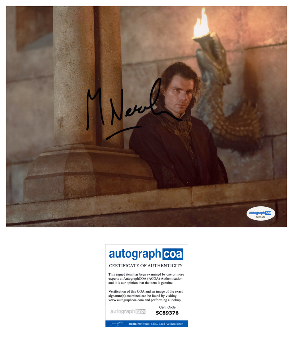 Matthew Needham House of the Dragon Signed Autograph 8x10 Photo ACOA ...