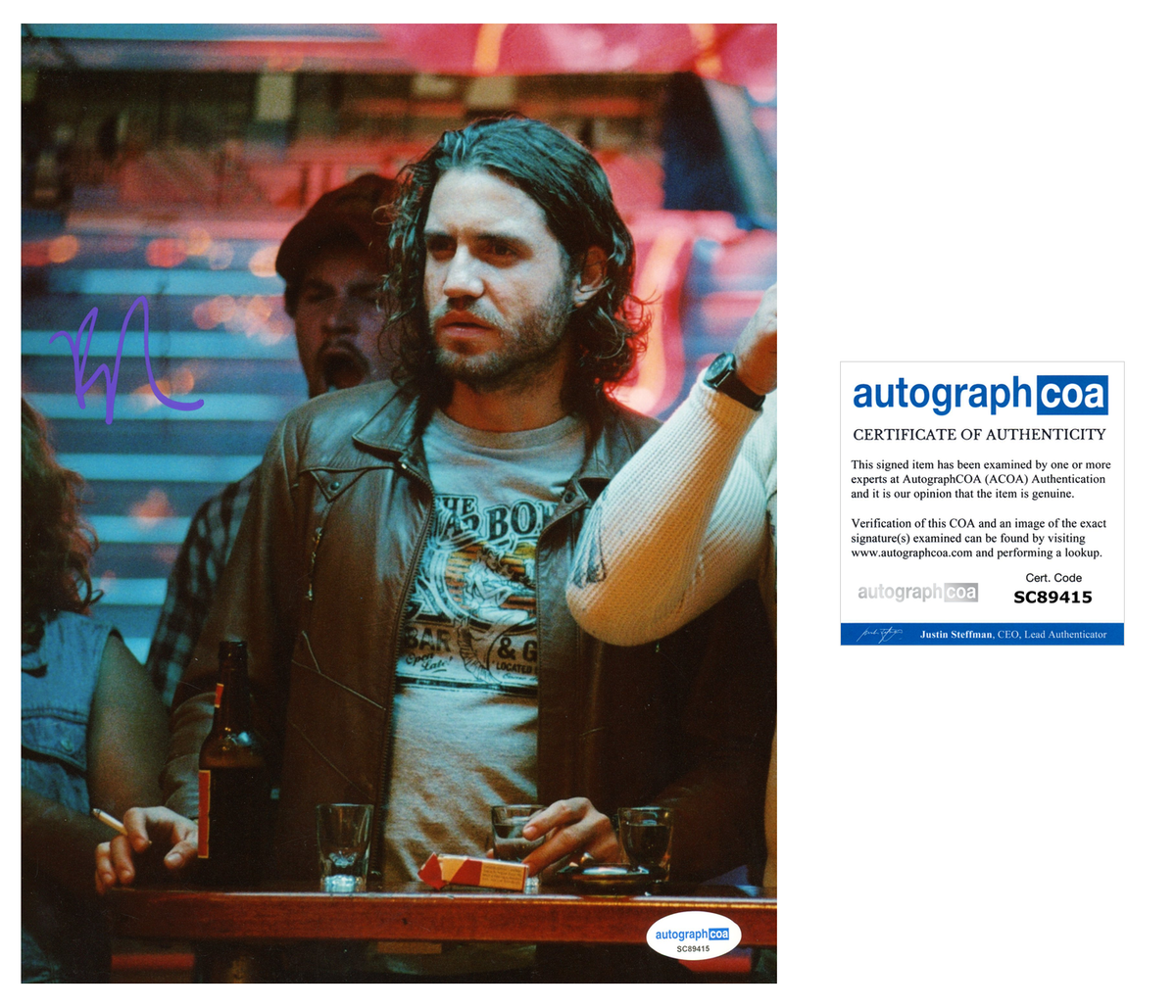 Edgar Ramirez Domino Signed Autograph 8x10 Photo ACOA | Outlaw Hobbies ...