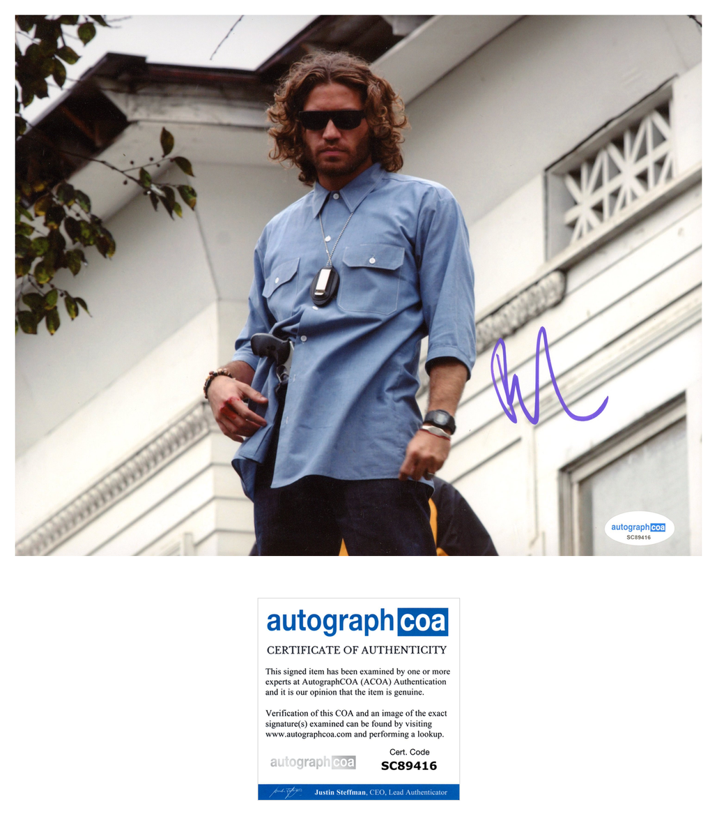 Edgar Ramirez Domino Signed Autograph 8x10 Photo ACOA | Outlaw Hobbies ...
