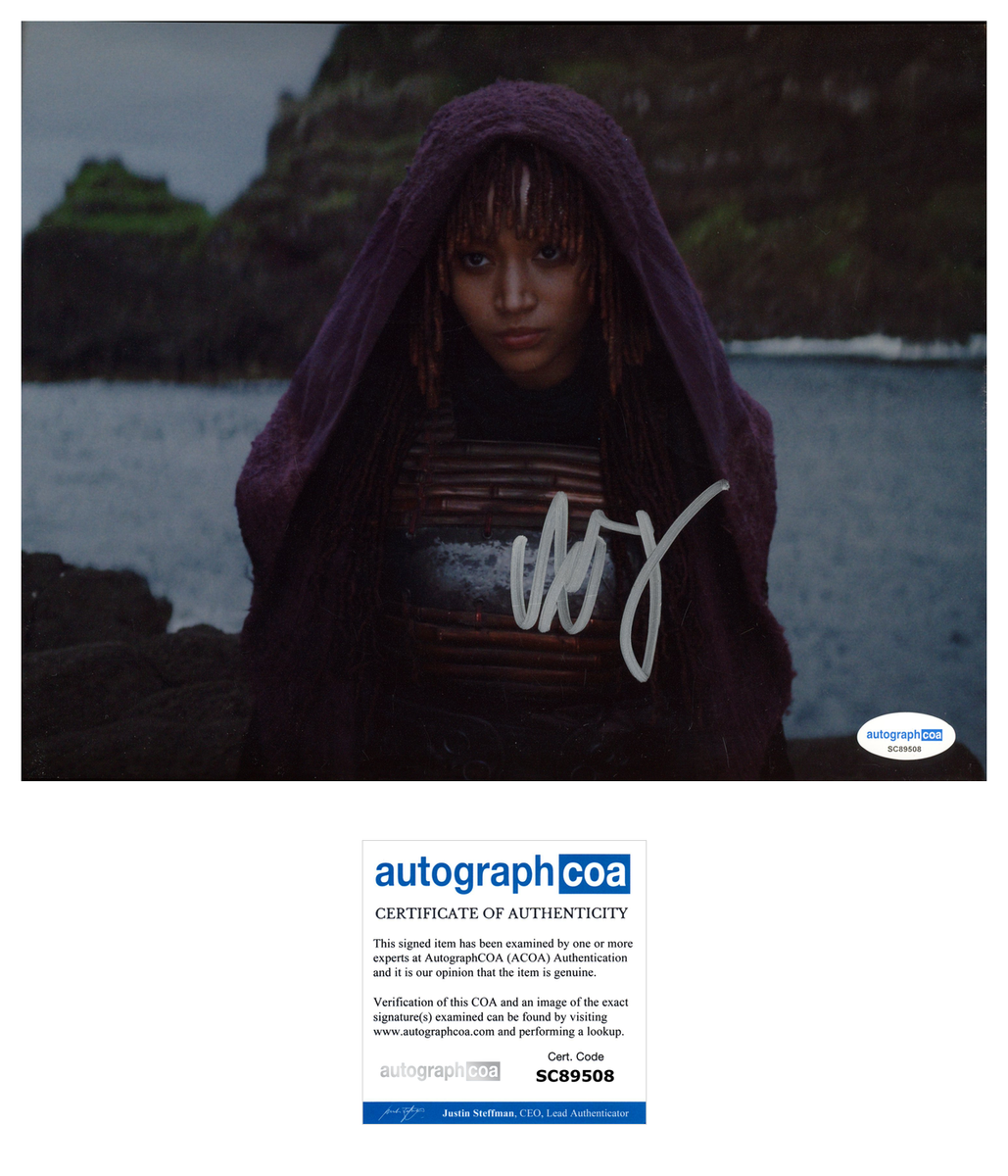 Amandla Stenberg Acolyte Signed Autograph 8x10 Photo ACOA | Outlaw ...