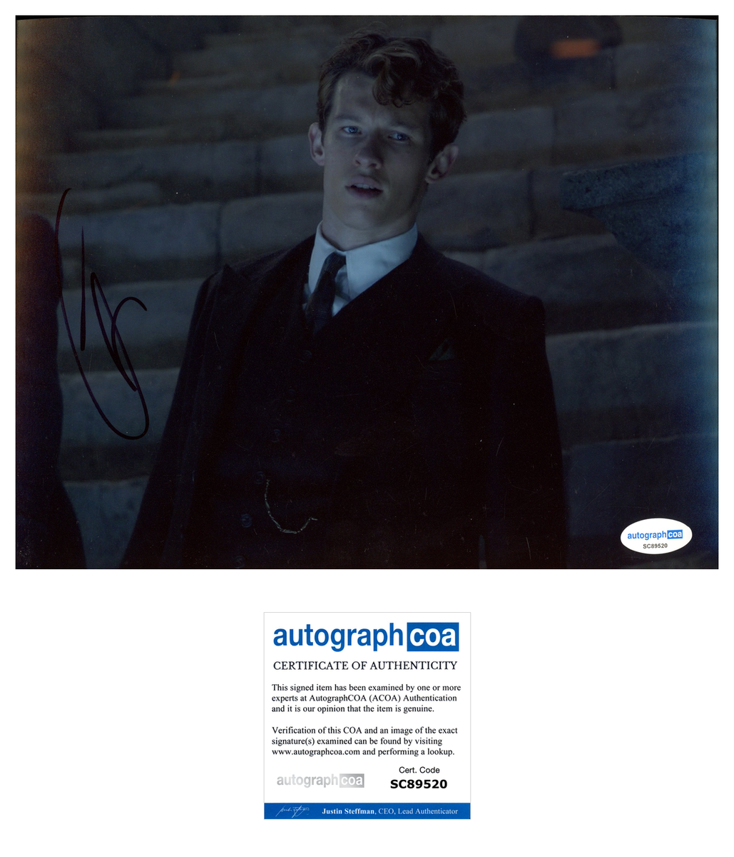 Callum Turner Fantastic Beasts Signed Autograph 8x10 Photo ACOA ...