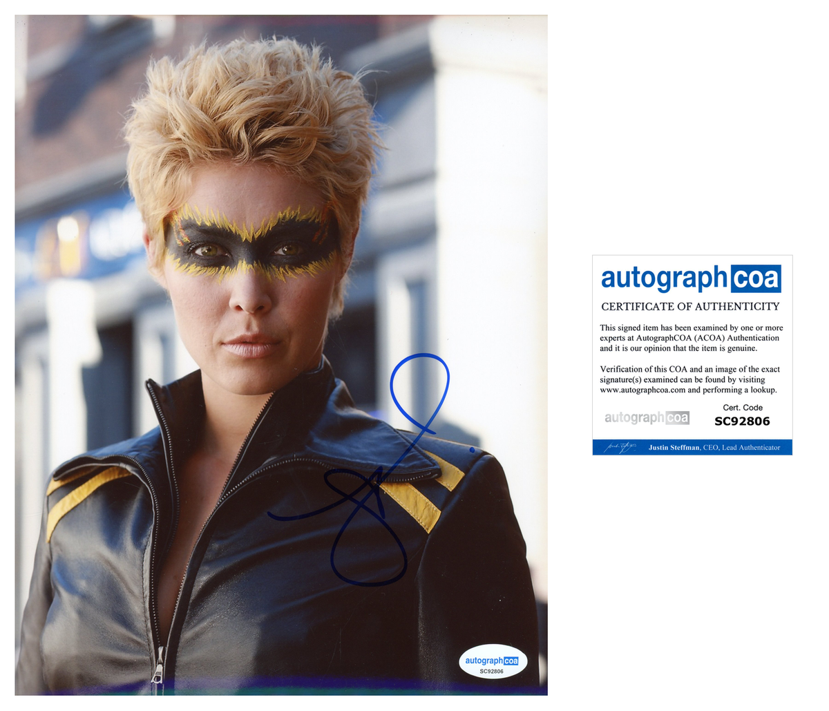 Alaina Huffman Smallville Signed Autograph 8x10 Photo ACOA | Outlaw ...
