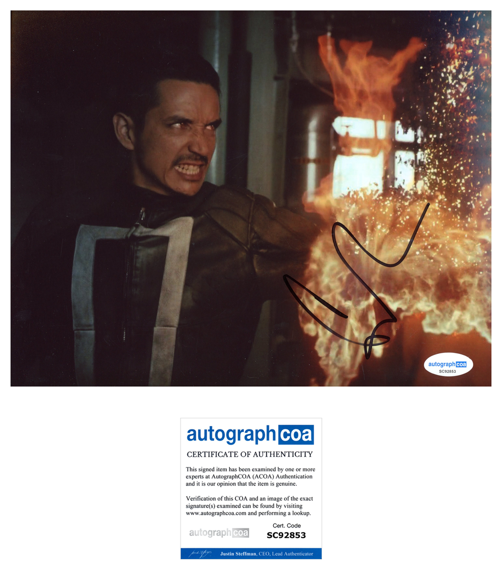 Gabriel Luna Ghost Rider Signed Autograph 8x10 Photo ACOA | Outlaw ...