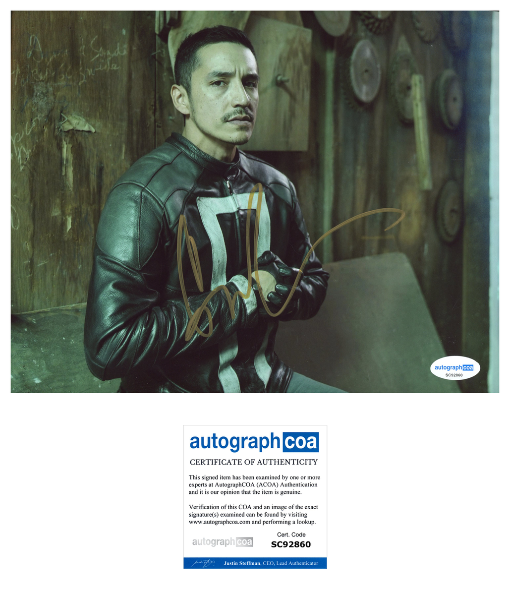 Gabriel Luna Ghost Rider Signed Autograph 8x10 Photo ACOA | Outlaw ...