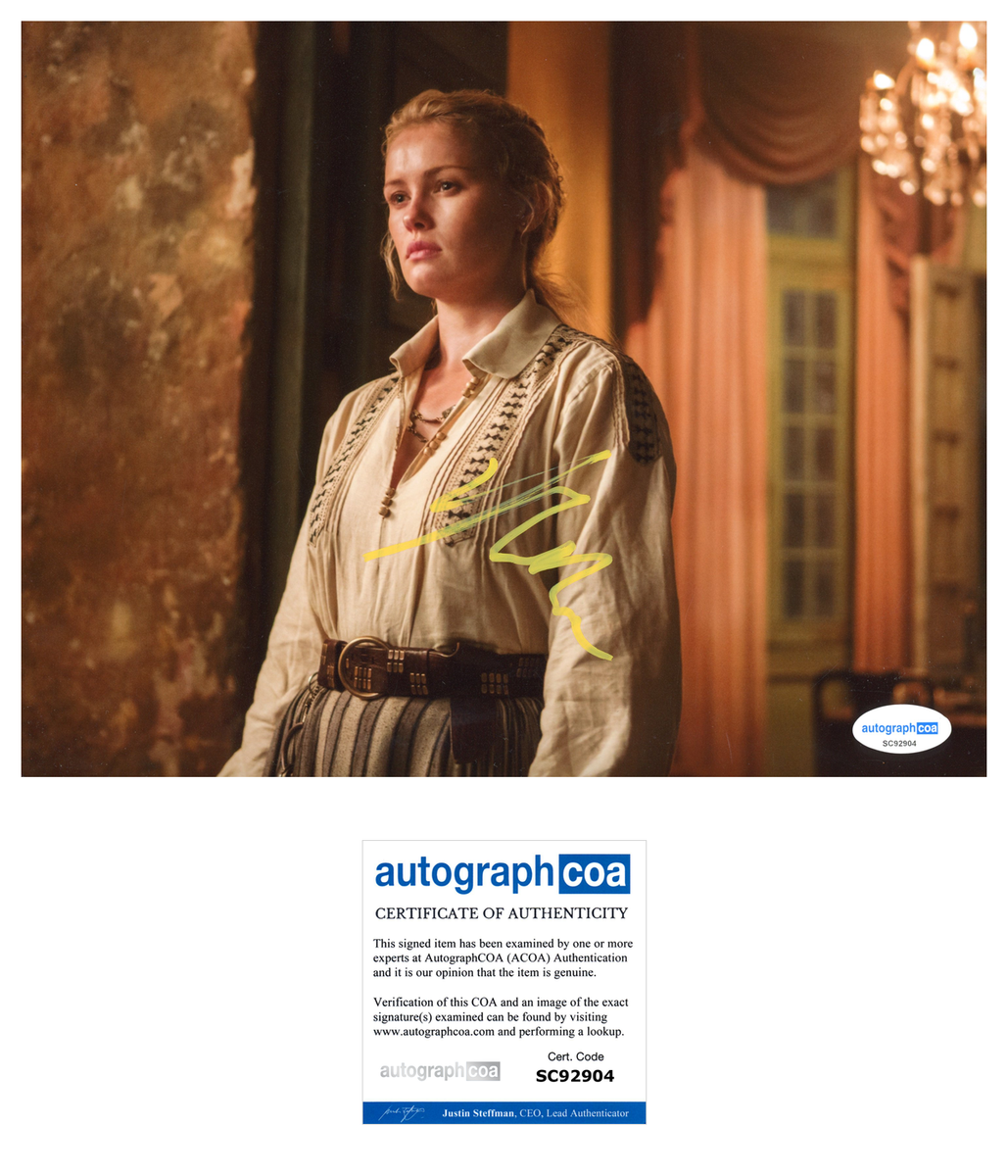 Hannah New Black Sails Signed Autograph 8x10 Photo ACOA | Outlaw ...