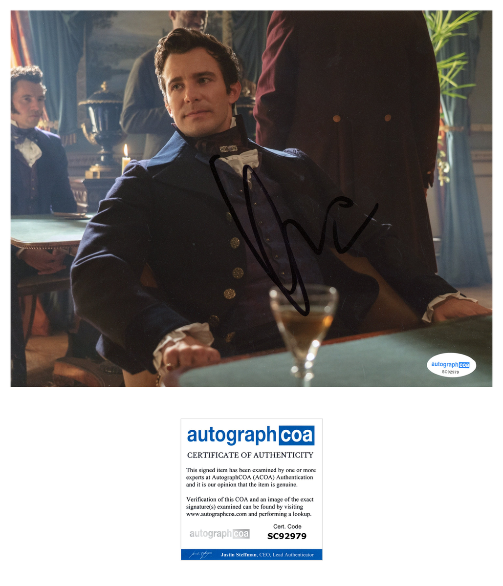 Luke Thompson Bridgerton Signed Autograph 8x10 Photo ACOA | Outlaw ...