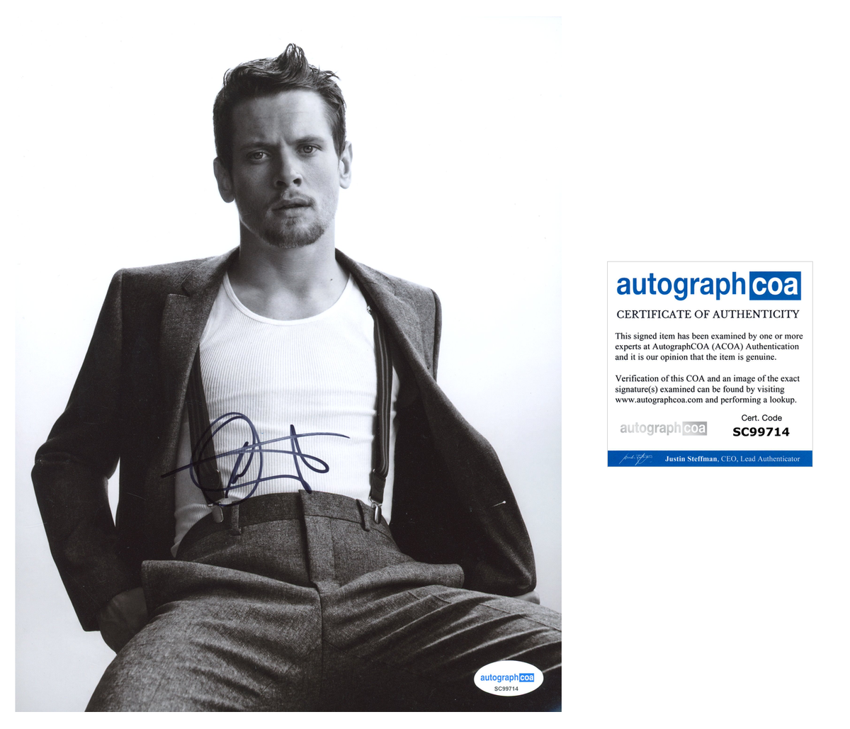 Jack O'Connell Signed Autograph 8x10 Photo ACOA | Outlaw Hobbies ...