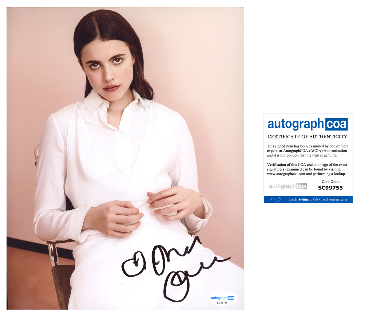 Margaret Qualley Sexy Signed Autograph 8x10 Photo ACOA | Outlaw Hobbies ...