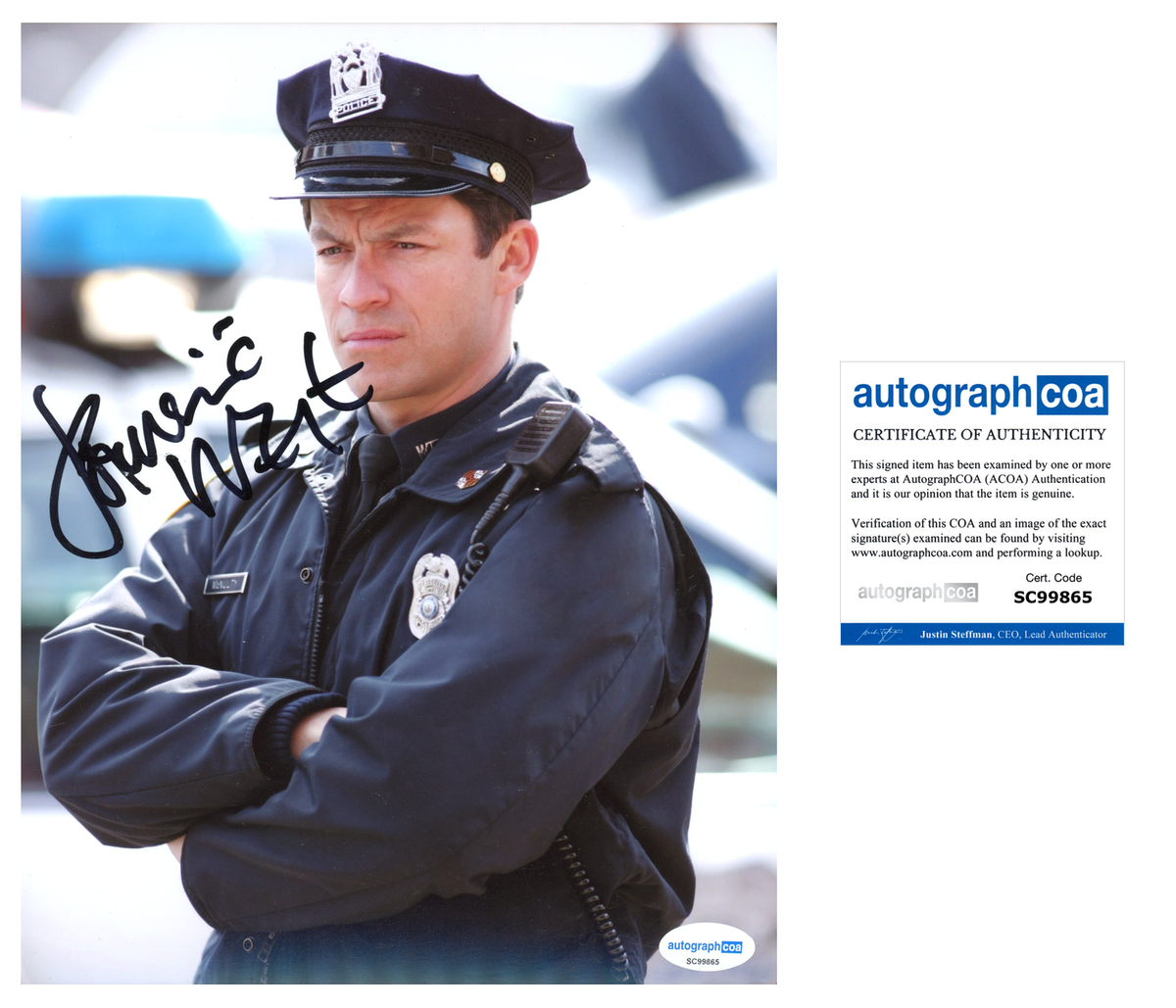 Dominic West The Wire Signed Autograph 8x10 Photo ACOA | Outlaw Hobbies ...