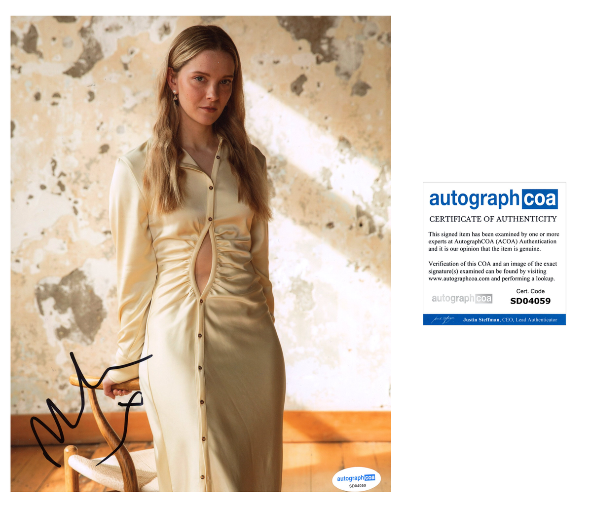 Morfydd Clark Rings of Power Signed Autograph 8x10 Photo ACOA | Outlaw ...