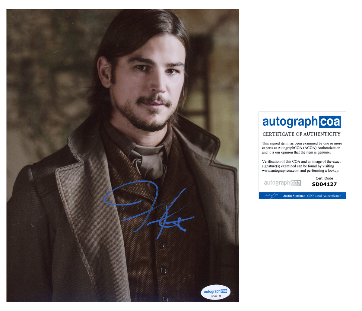 Josh Hartnett Penny Dreadful Signed Autograph 8x10 Photo ACOA | Outlaw ...