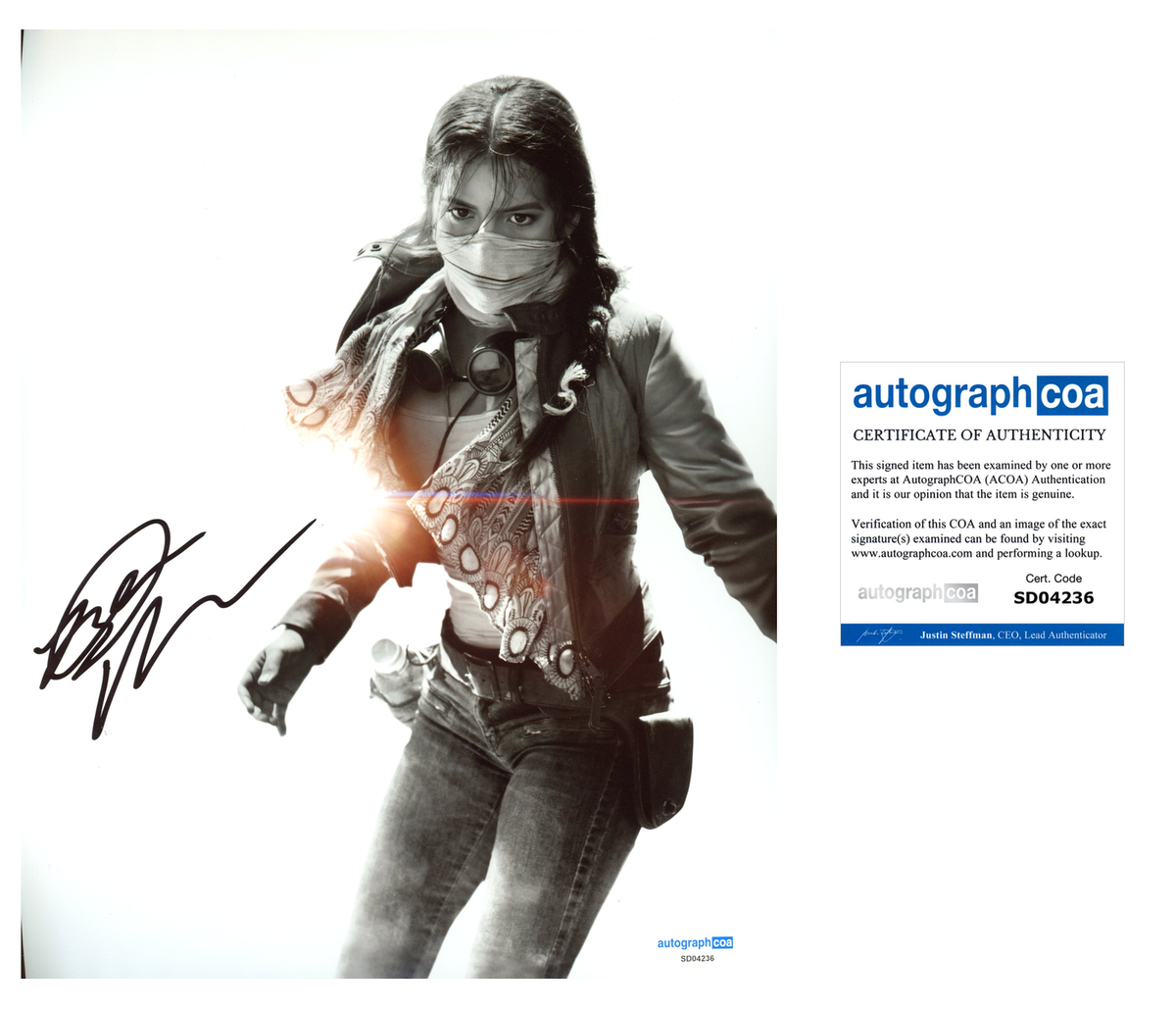 Isabela Merced Transformers Signed Autograph 8x10 Photo ACOA | Outlaw ...