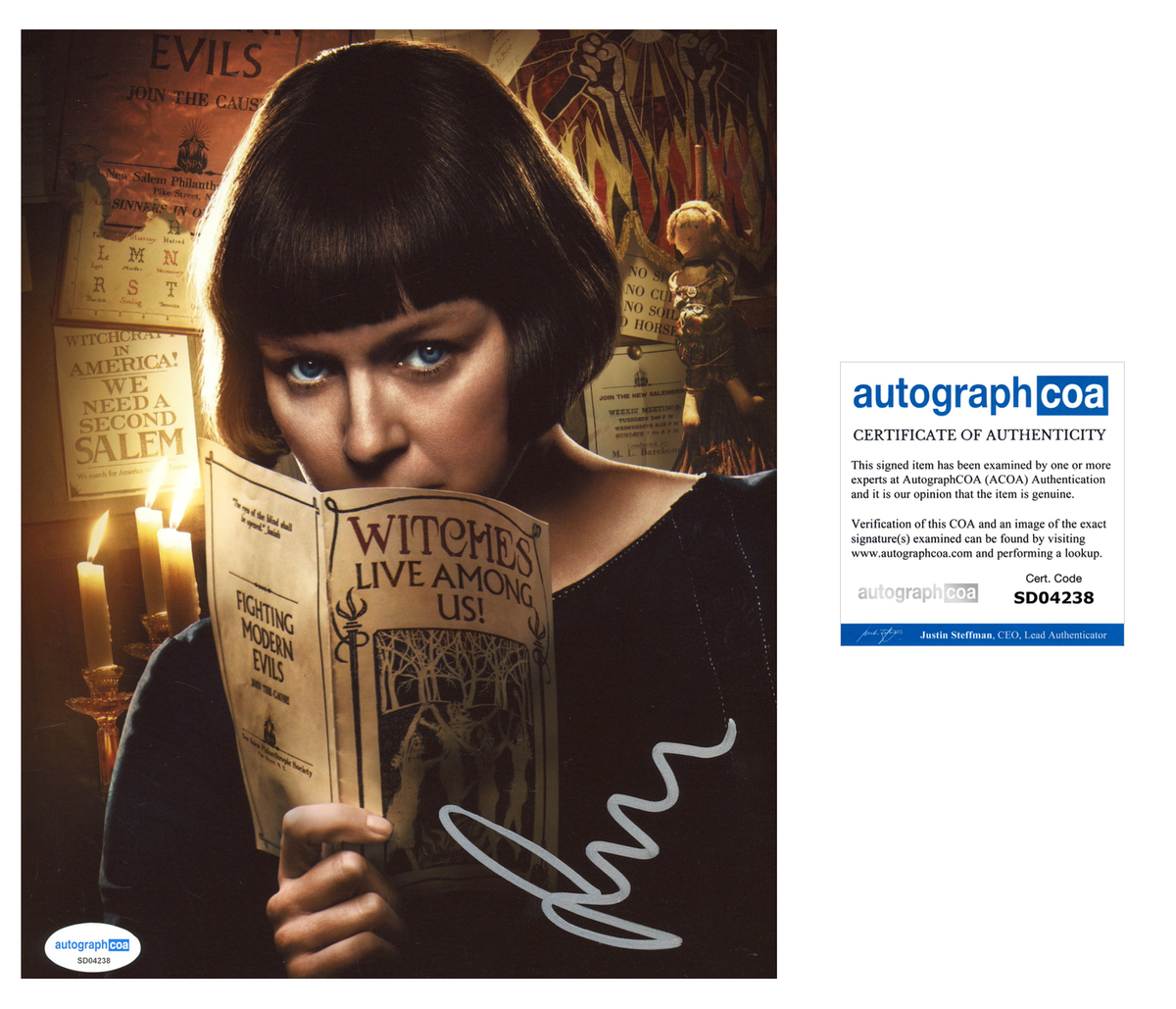 Samantha Morton Fantastic Beasts Signed Autograph 8x10 Photo ACOA ...